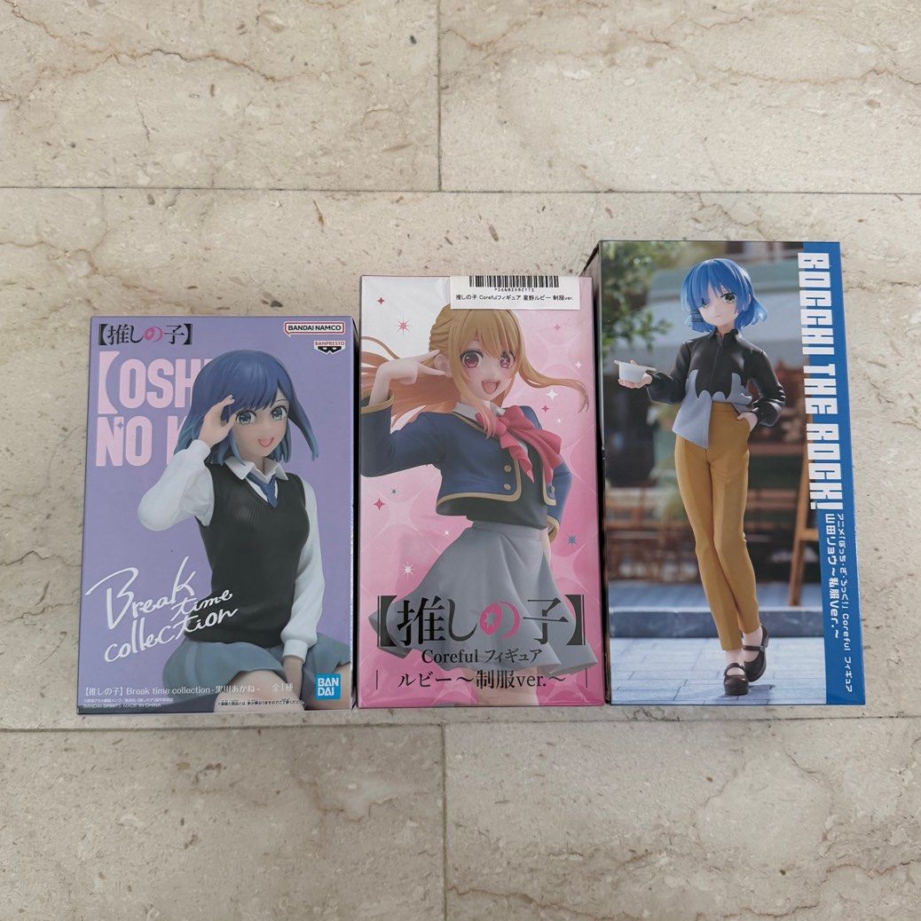 Oshi no Ko Bocchi the Rock prize figures, Hobbies & Toys, Toys & Games ...