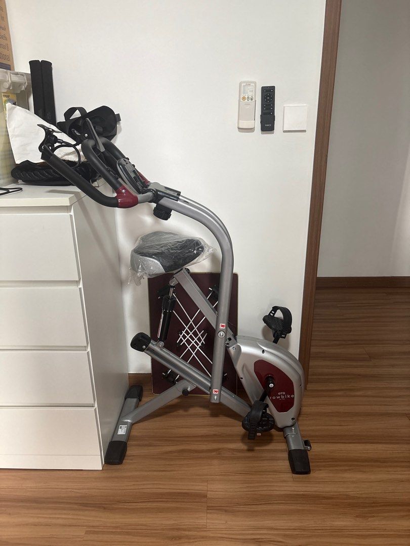 OTO Rowbike RB-1000 Exercise Bike, Sports Equipment, Exercise & Fitness ...