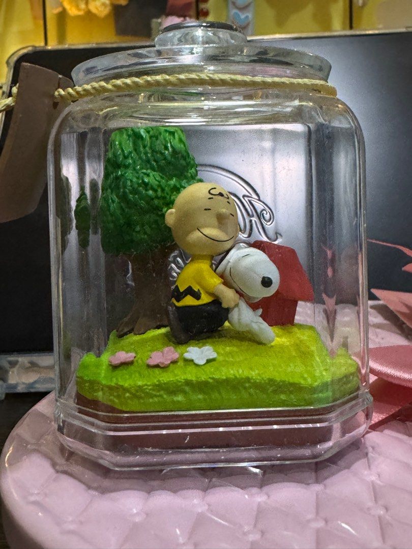 Peanuts Charlie Brown and Snoopy Terrarium, Hobbies & Toys, Toys ...