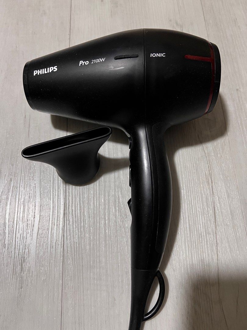 Philips Pro 2100W Ionic Hair Dryer, Beauty & Personal Care, Hair ...