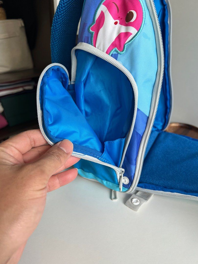 Pinkfong Baby Shark Backpack - Like New, Babies & Kids, Babies & Kids ...