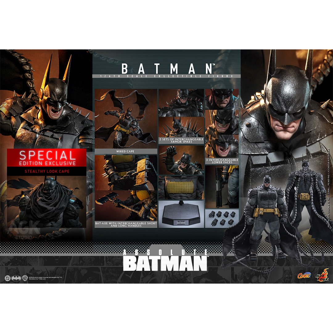 [PO Closed] Hot Toys -CMS030B- 1/6 Absolute Batman (Special Edition ...