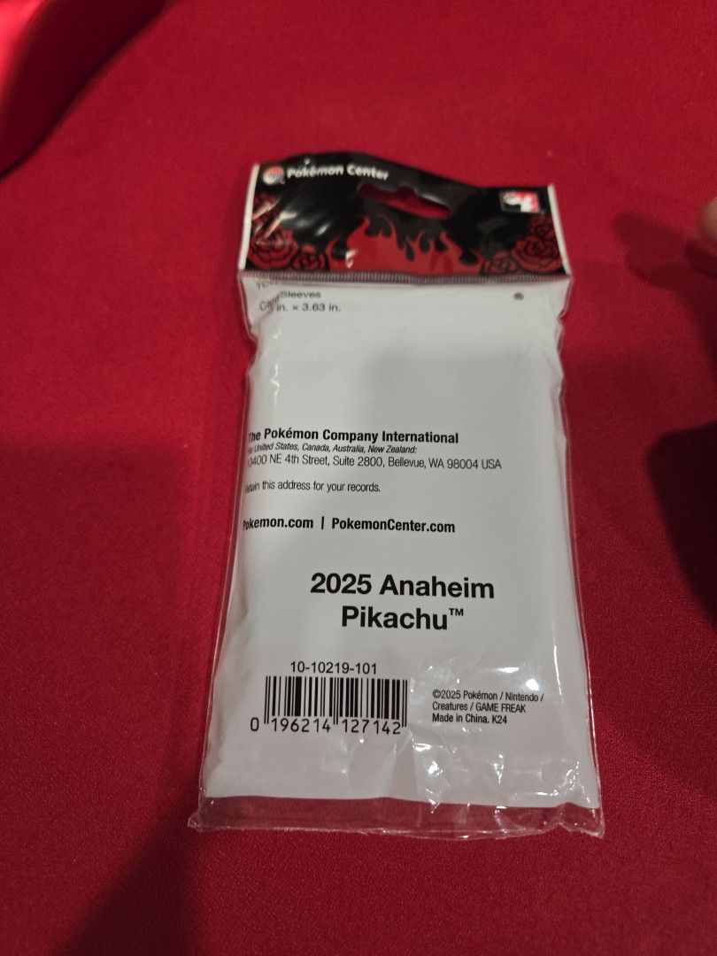 Pokemon Center World Championship 2025 Anaheim Rockabilly Pikachu Card ...