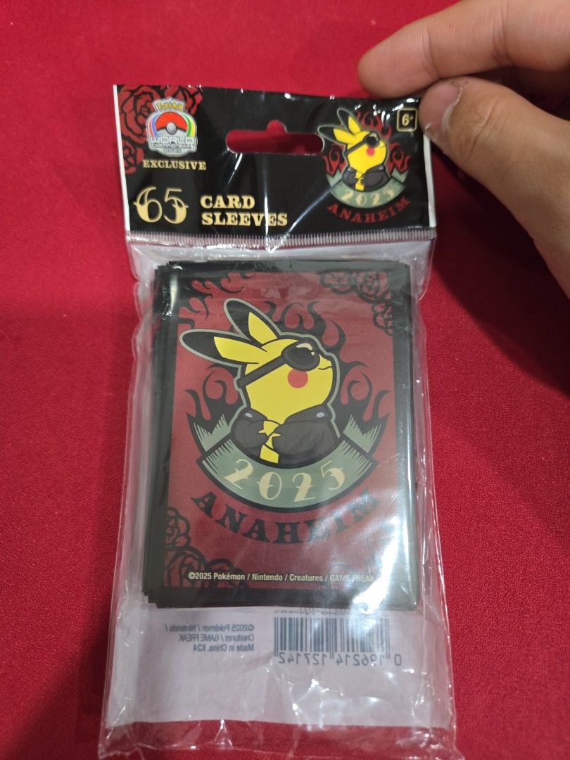 Pokemon Center World Championship 2025 Anaheim Rockabilly Pikachu Card ...