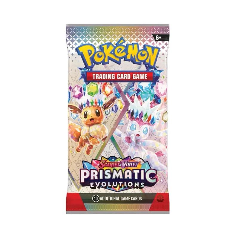 Pokemon Scarlet & Violet Prismatic Evolutions Booster Pack, Hobbies ...