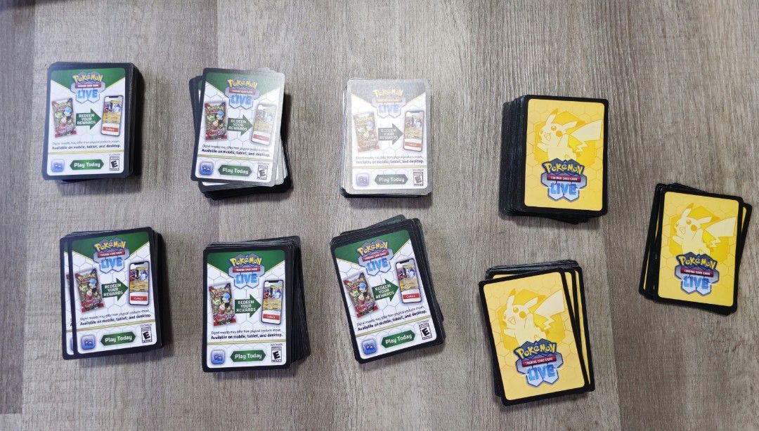 810 Pokemon TCG card codes [unactivated], Hobbies & Toys, Memorabilia ...