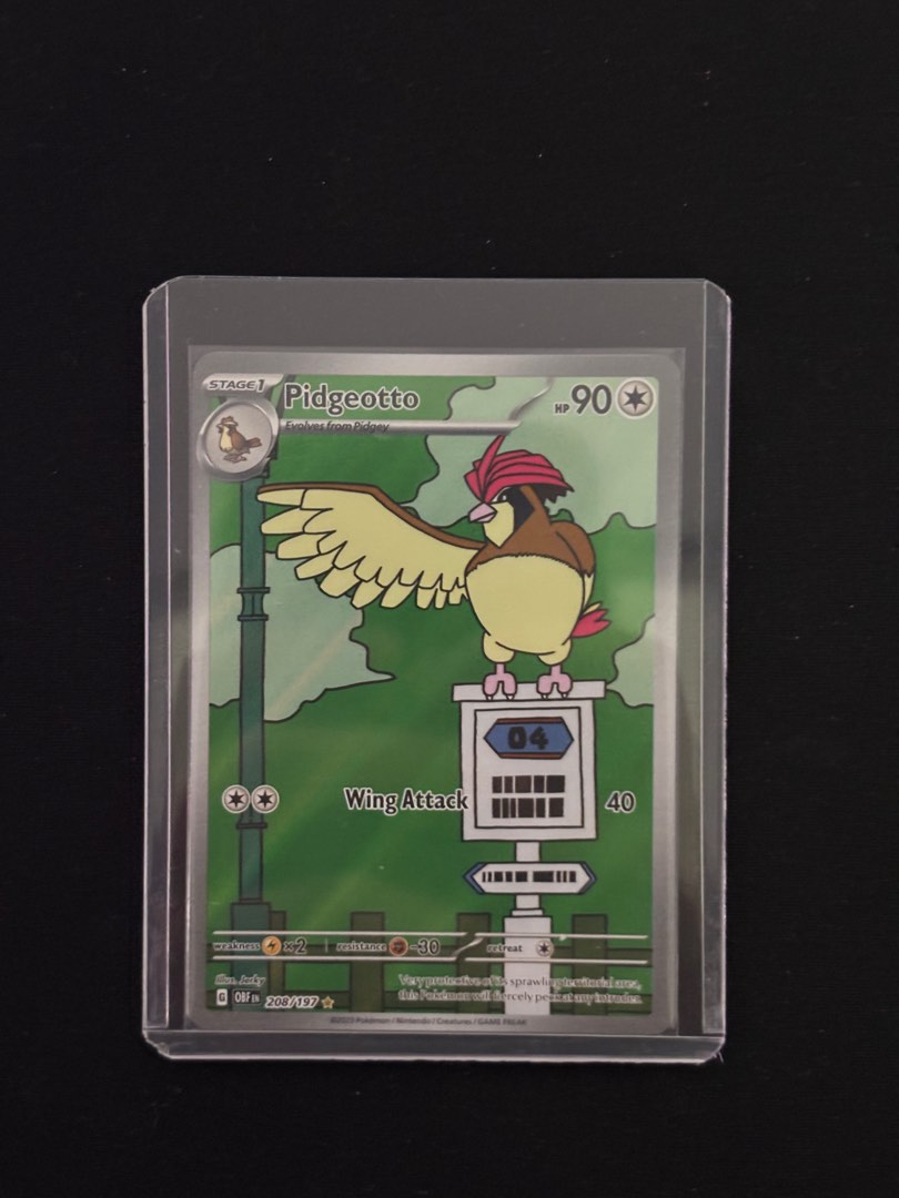Pokemon TCG Pidgeotto Card, Hobbies & Toys, Toys & Games on Carousell