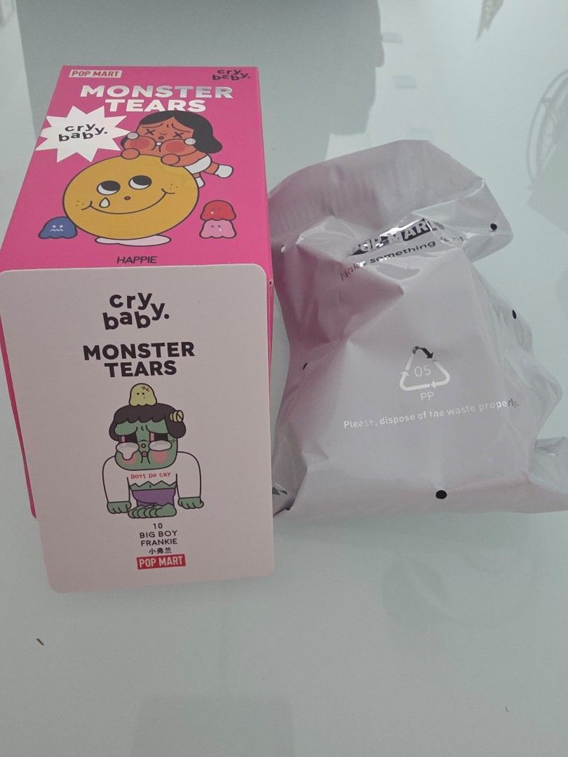 POP MART Cry Baby Monster Tears Figure, Hobbies & Toys, Toys & Games on ...