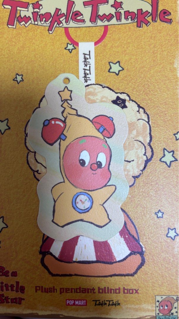 POP MART Twinkle Twinkle Plush Pendant Blind Box, Hobbies & Toys, Toys ...