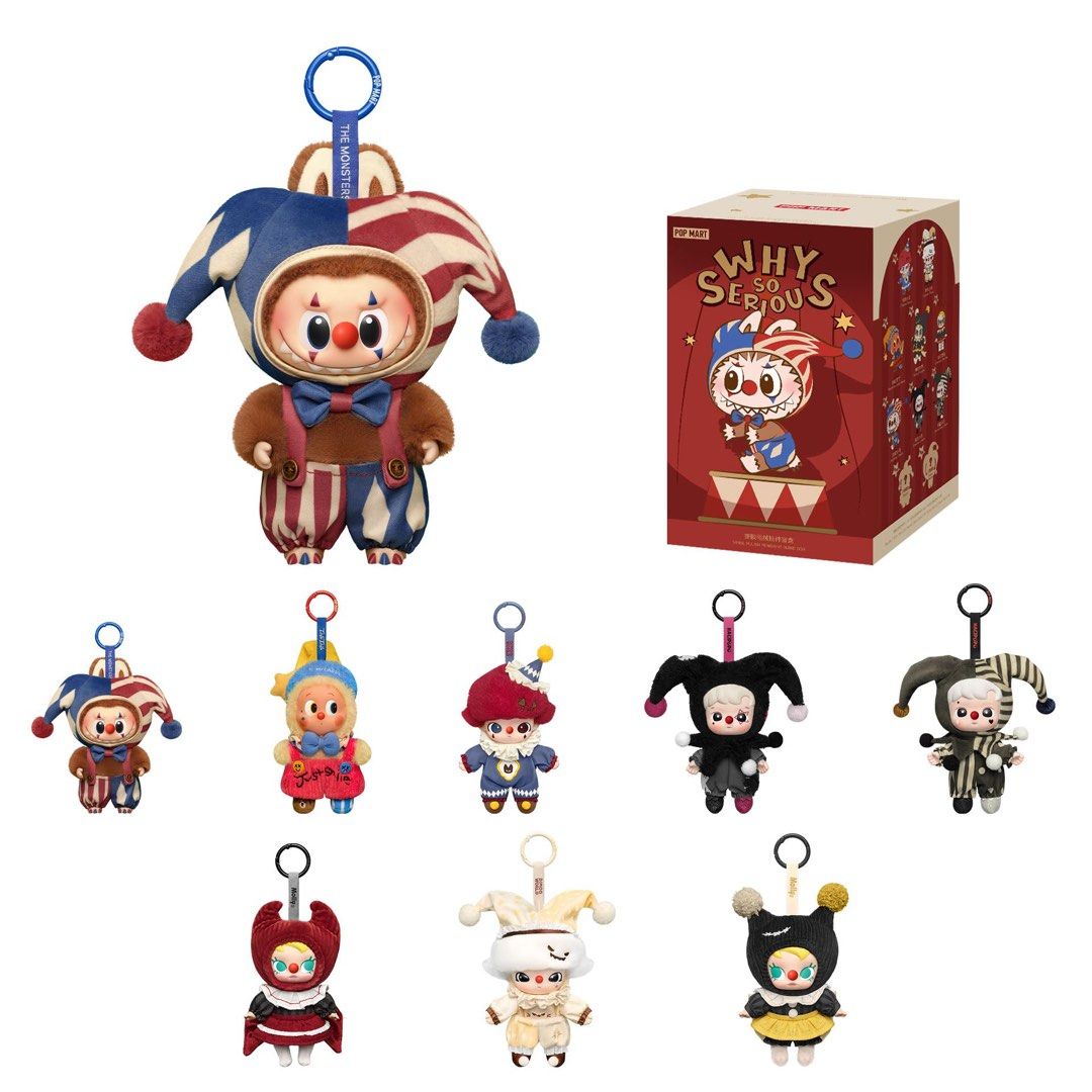 Pop Mart Why So Serious Series Plush Blind Box, Hobbies & Toys, Toys ...