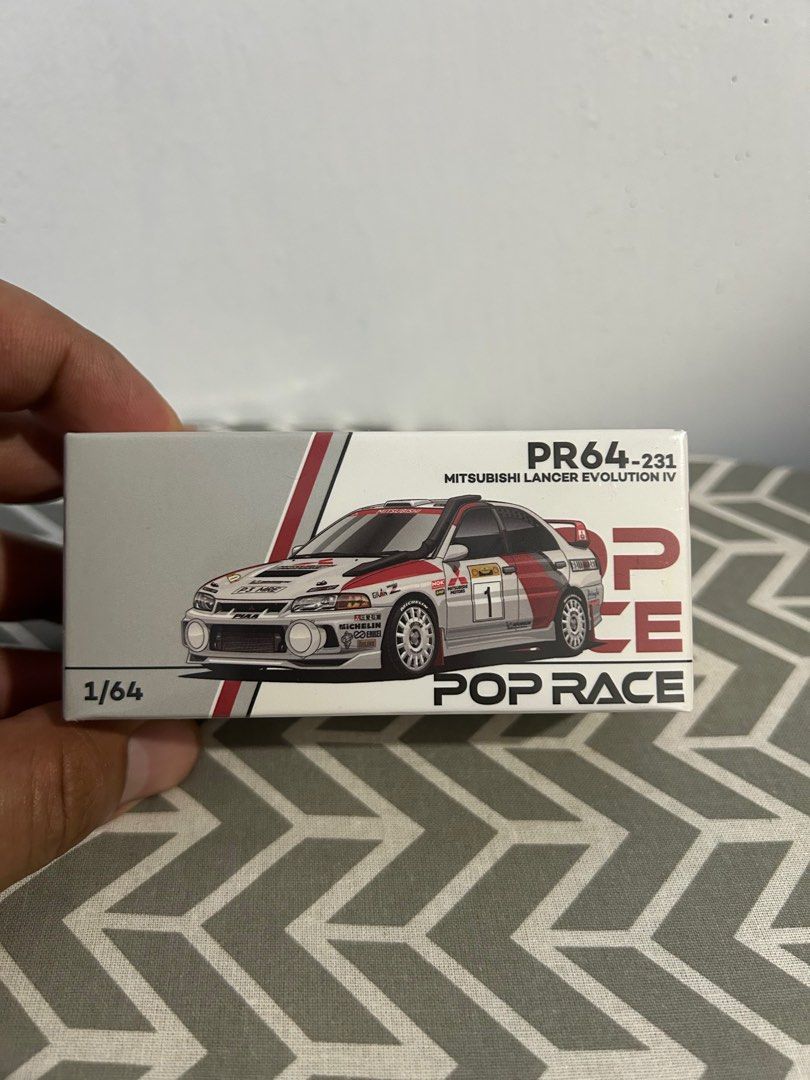 Pop Race - Mitsubishi Lancer Evolution IV, Hobbies & Toys, Toys & Games ...