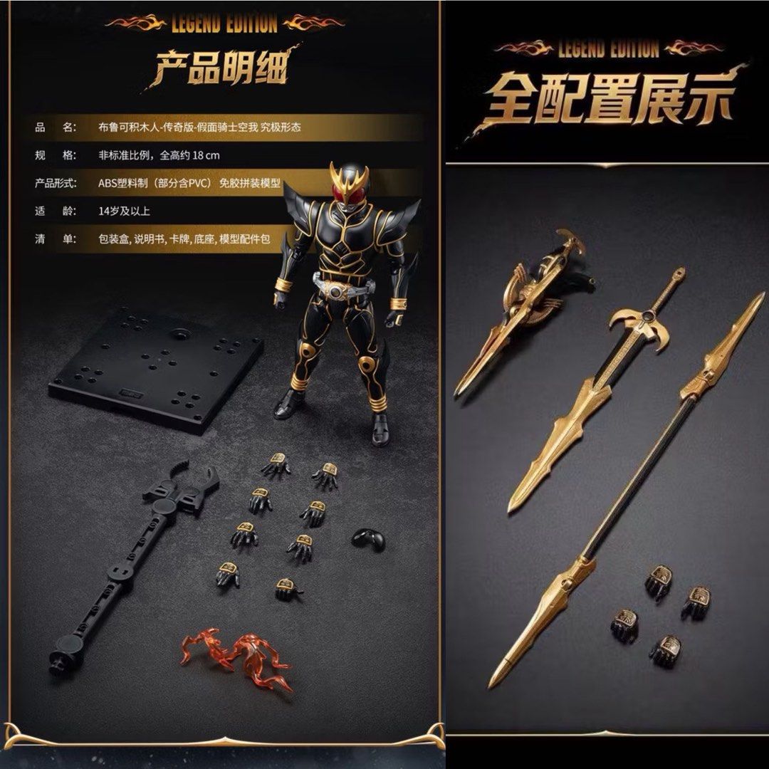 [Pre-Order!] Blokees Legend Edition Kamen / Masked Rider Kuuga Ultimate ...