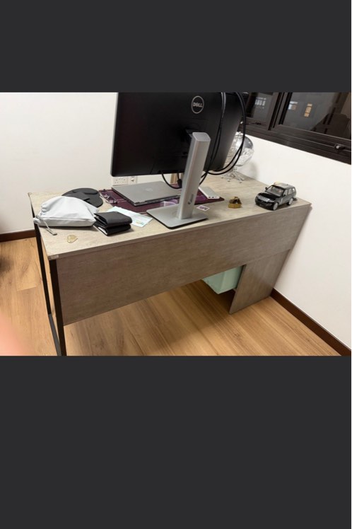 Preowned study table, Furniture & Home Living, Furniture, Tables & Sets ...