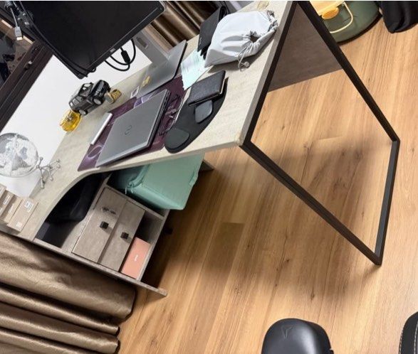 Preowned study table, Furniture & Home Living, Furniture, Tables & Sets ...