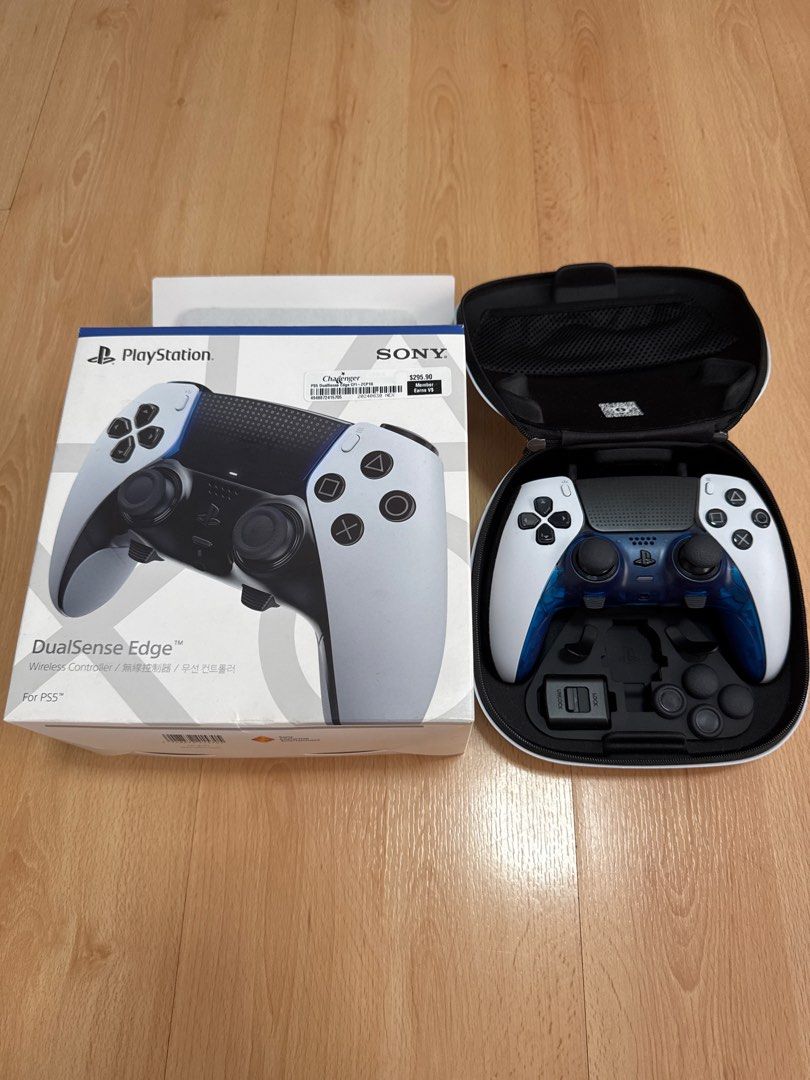 Ps5 Pro controller DualSense Edge, custom shell swap and felt grips ...