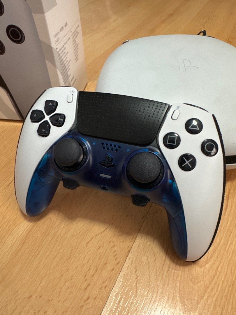 Ps5 Pro controller DualSense Edge, custom shell swap and felt grips ...