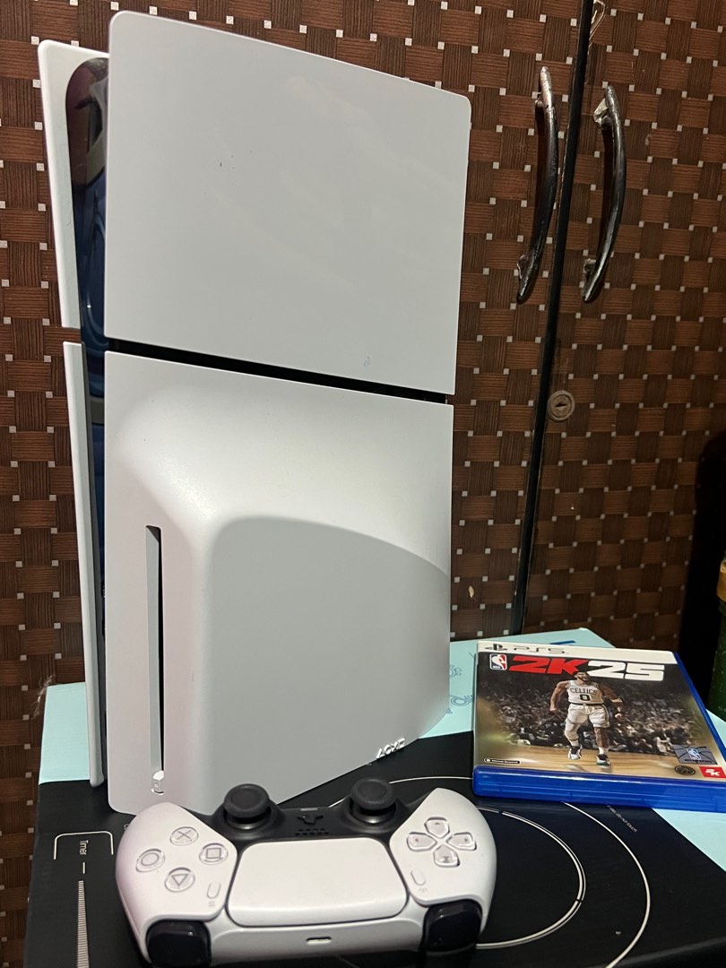 PS5 Slim with NBA 2K25, Video Gaming, Video Game Consoles, PlayStation ...