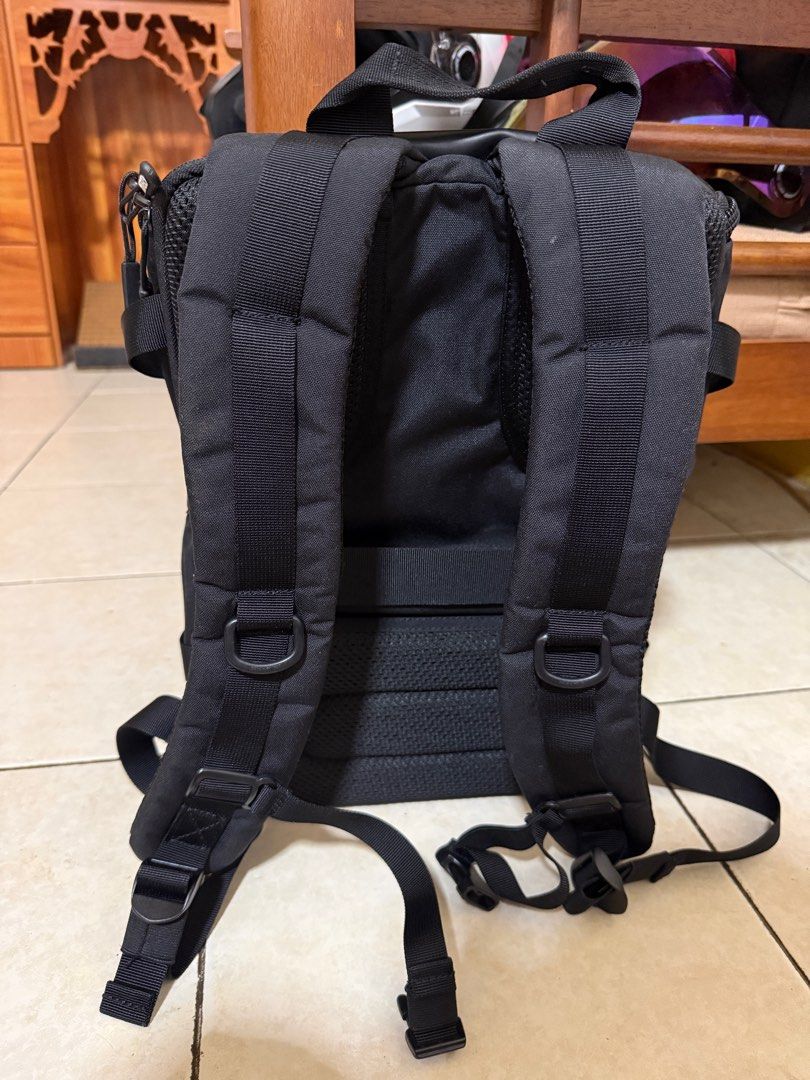 QEUZT Black Tactical Backpack, Men's Fashion, Bags, Backpacks on Carousell