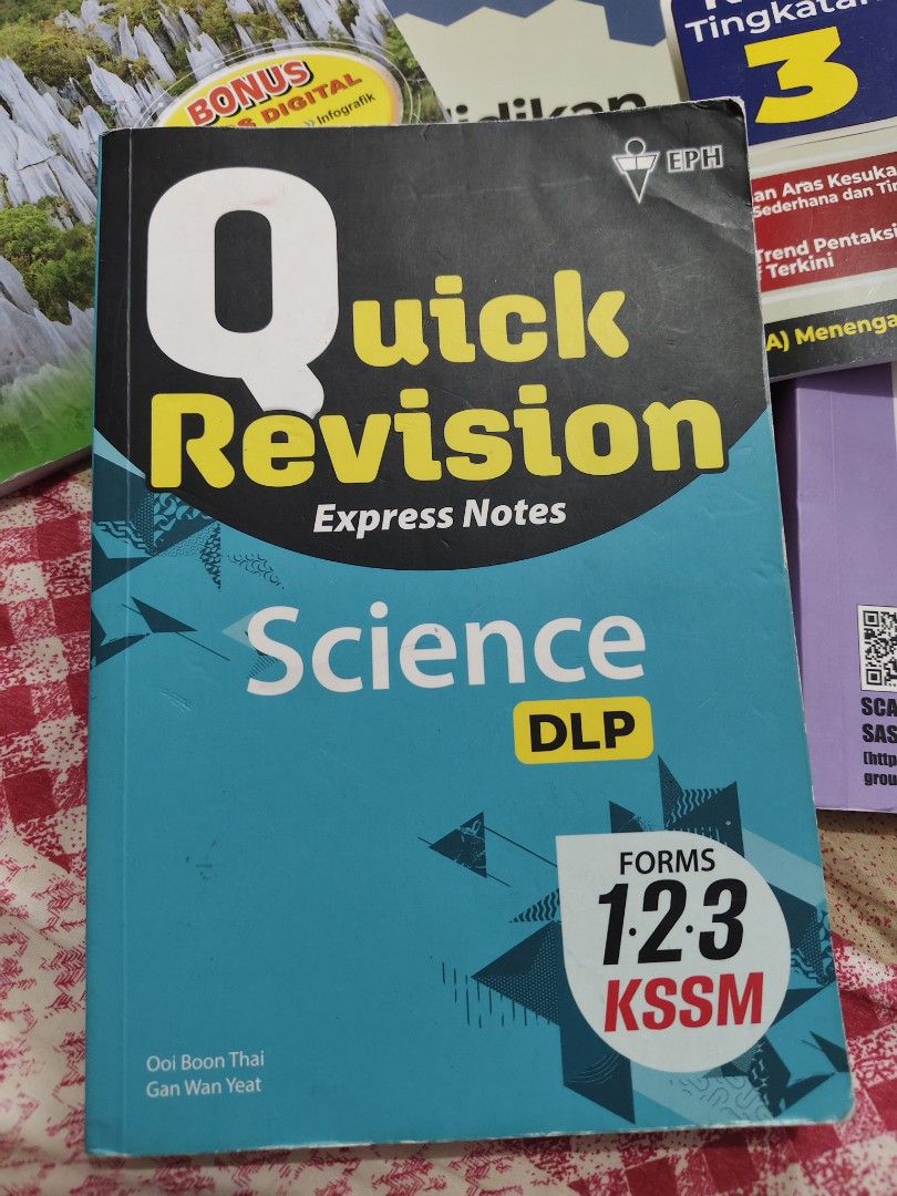 Quick Revision Express Note Science form 1-3 KSSM (DLP) *a bit defect ...