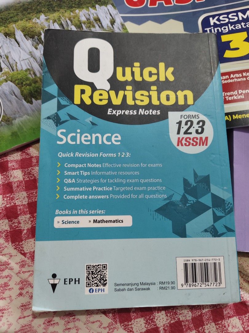 Quick Revision Express Note Science form 1-3 KSSM (DLP) *a bit defect ...