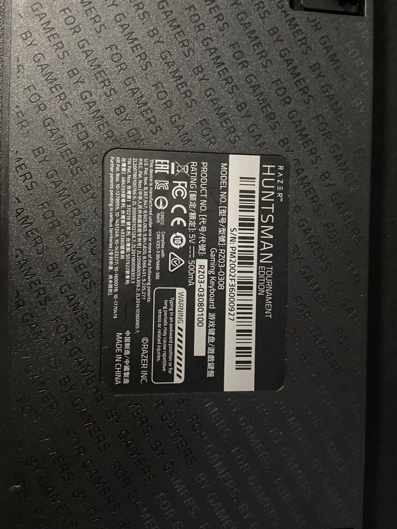 Razer Huntsman Tournament Edition, Computers & Tech, Parts ...