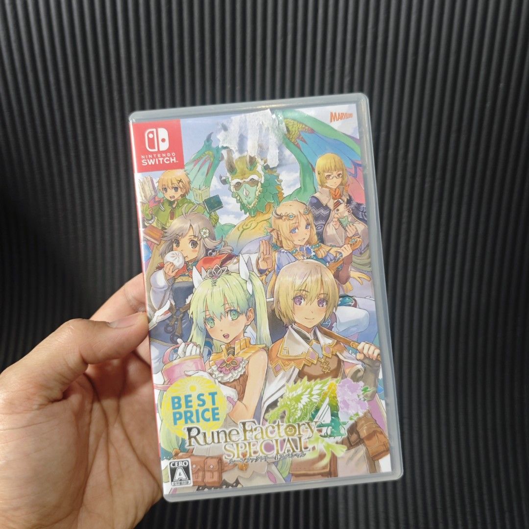 Rune Factory 4 Special Switch Game (Japanese Only), Video Gaming, Video ...