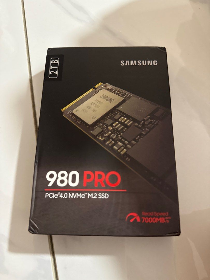 Samsung 980 Pro 2TB NVMe M.2 SSD, Computers & Tech, Parts & Accessories ...