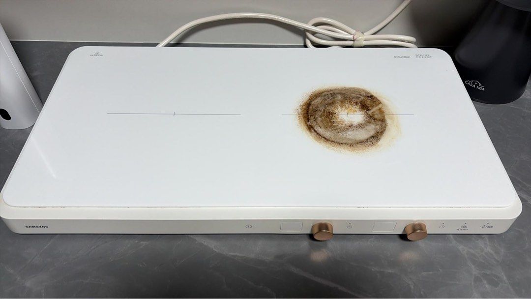 Samsung Induction Cooktop - White, TV & Home Appliances, Kitchen ...