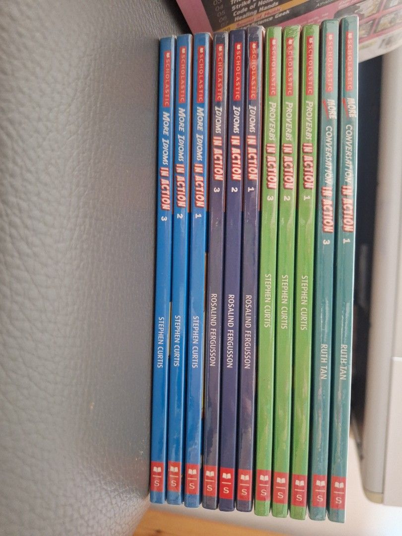 Scholastic English Learning Books (in action), Hobbies & Toys, Books ...