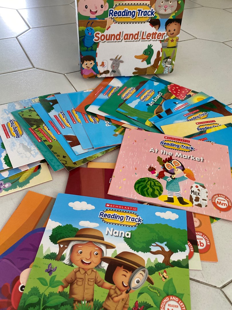 Scholastic Reading Track Sound and Letter Books (in box/ set of 26 ...