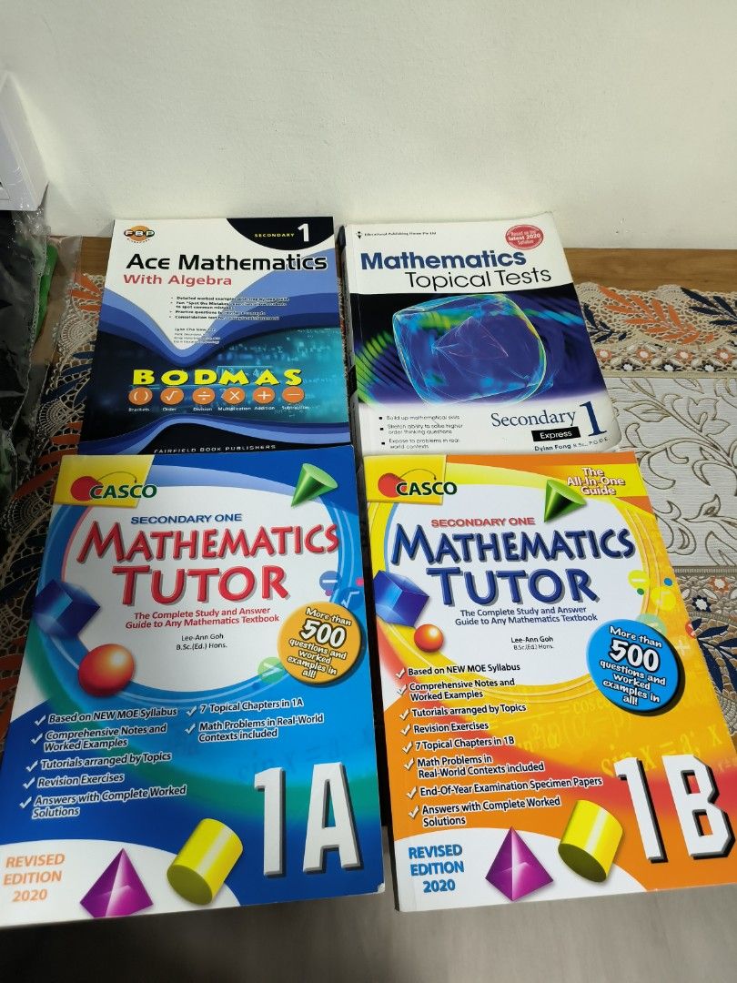 Sec 1 Mathematics Assessment books, Hobbies & Toys, Books & Magazines ...