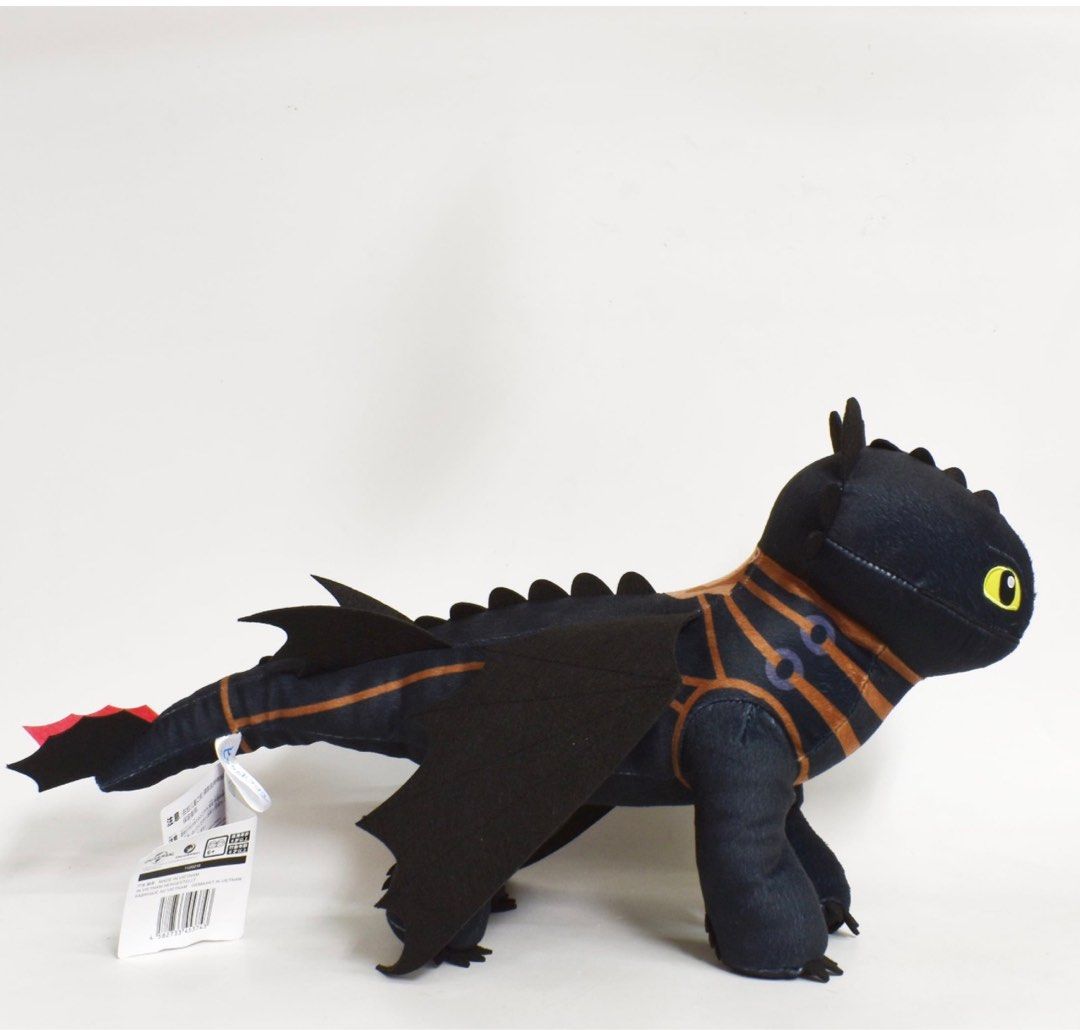 Sega Plaza How to Train Your Dragon TOOTHLESS Large Plush Toy, Hobbies ...