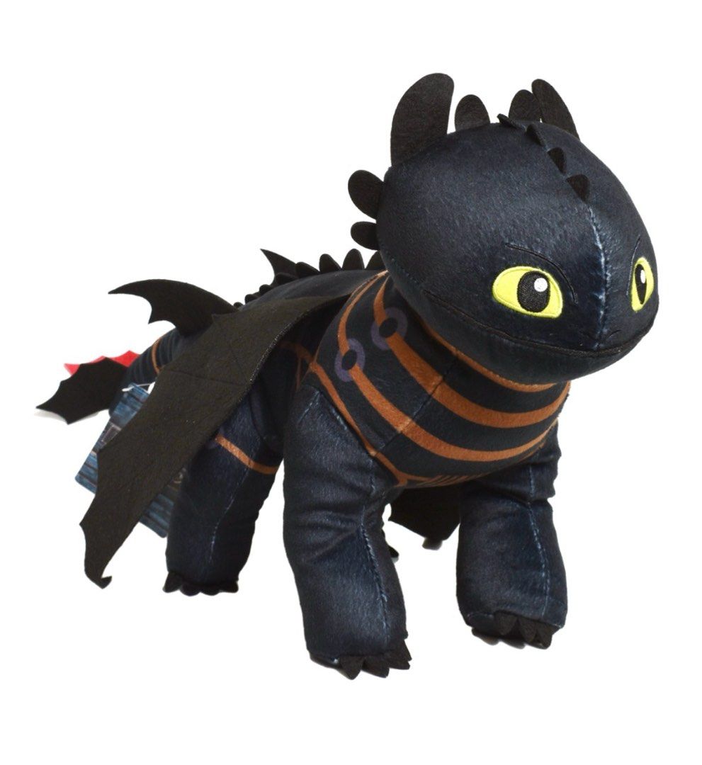 Sega Plaza How to Train Your Dragon TOOTHLESS Large Plush Toy, Hobbies ...