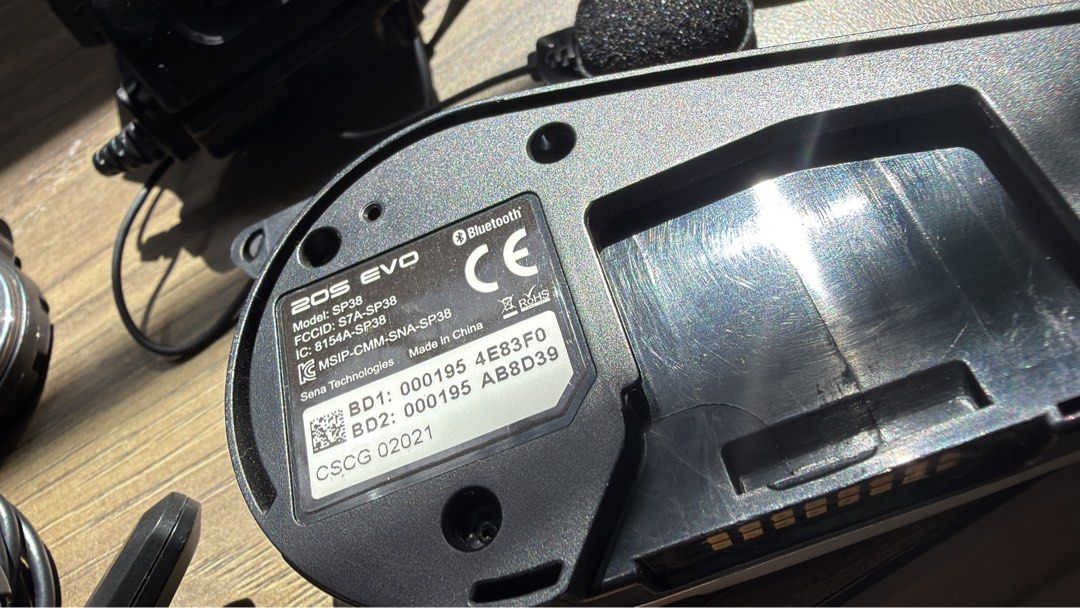 Sena 20S EVO Motorcycle Bluetooth Communication System, Motorcycles ...