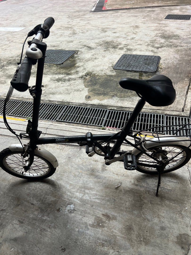 Shimano Folding Bike - Black, Sports Equipment, Bicycles & Parts, Bicycles on Carousell