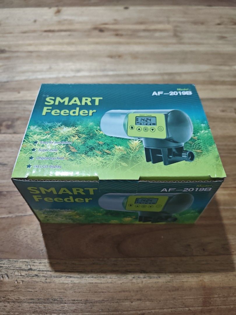 Smart Feeder AF-2019B - Automatic Fish Feeder, Pet Supplies, Homes ...