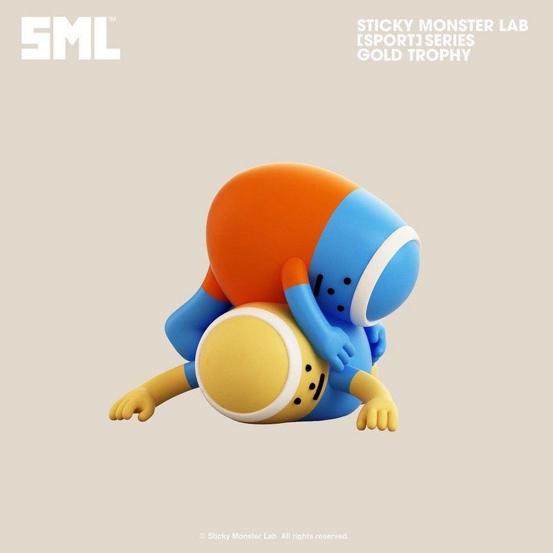 SML Sticky Monster Lab Mini Sport Series Wrestling Figure, Hobbies ...