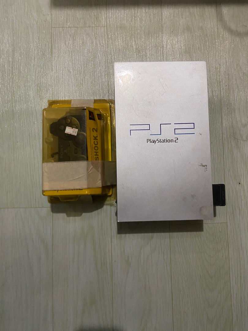 Sony PlayStation 2 Console with Controller, Video Gaming, Video Game ...
