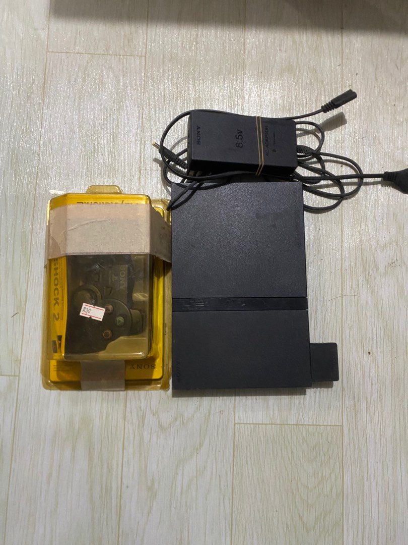 Sony PlayStation 2 Console with Controller, Video Gaming, Video Game ...