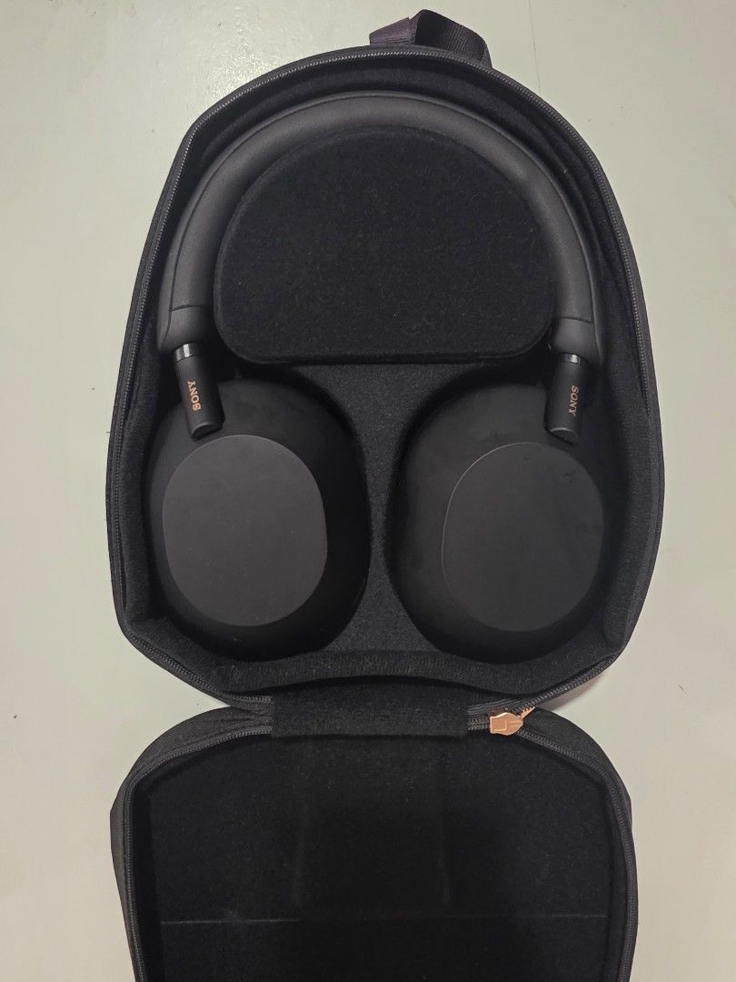 Sony WH-1000XM5 Noise Cancelling Headphones, Audio, Headphones ...