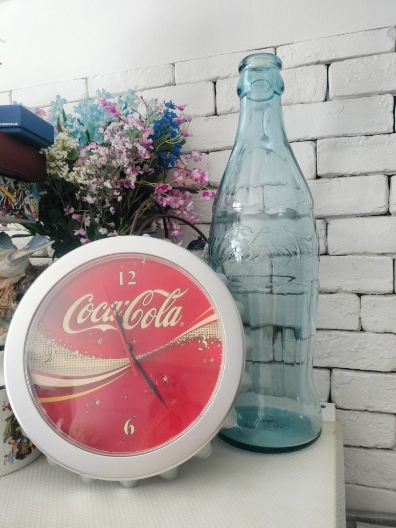 🌿[still available] Vintage Coca-Cola Bottle Cap Clock, Hobbies & Toys ...
