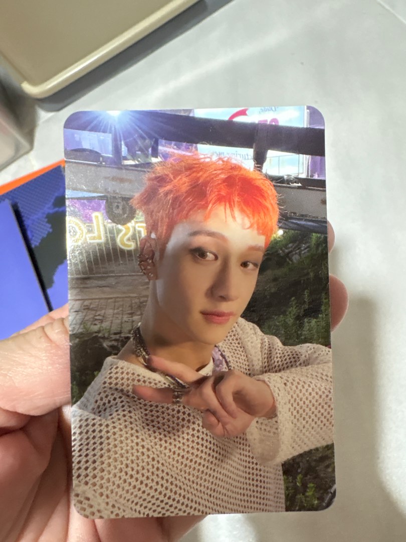 Stray Kids Bang Chan Photocard, Hobbies & Toys, Memorabilia ...