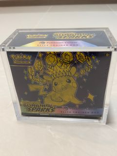 Surging Sparks Pokemon Center Elite Trainer Box PC ETB, Hobbies & Toys ...