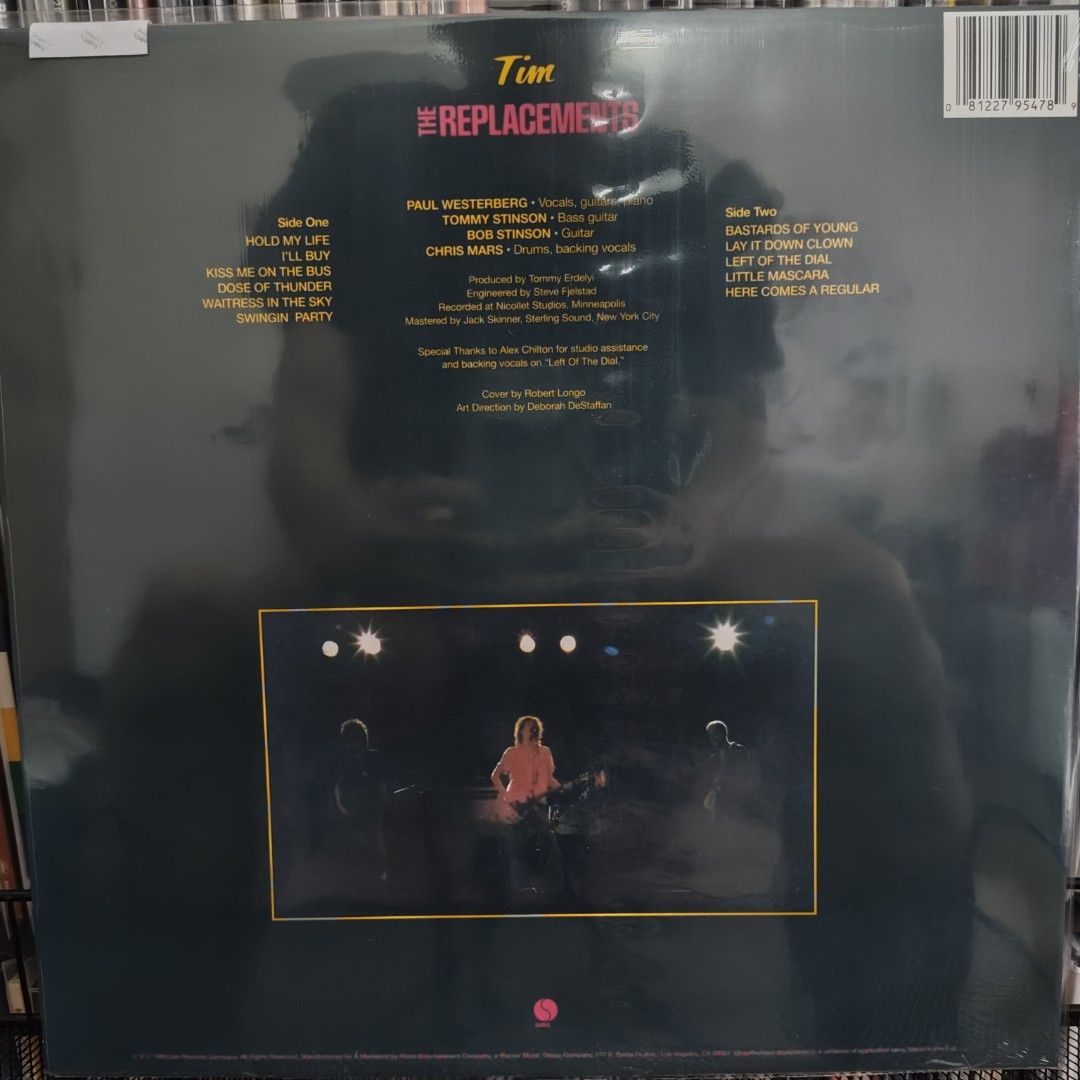 The Replacements - Tim Vinyl, Hobbies & Toys, Music & Media, Vinyls on ...