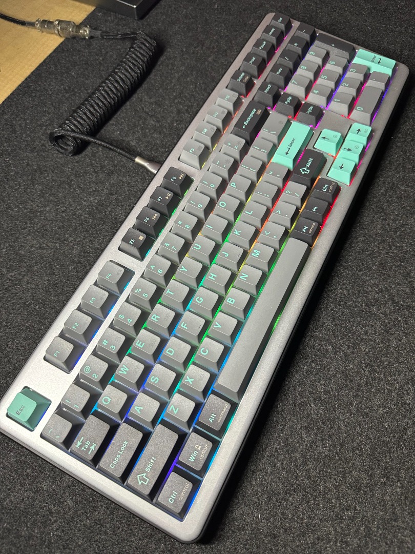 [THOCKY] AC100 Wireless Aluminum Custom Mechanical Keyboard, Computers ...