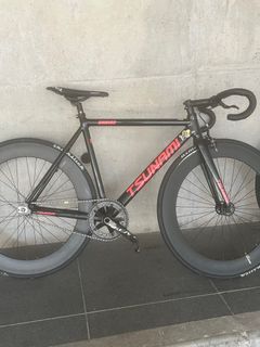 Tsunami SNM100 Fixed Gear Bike, Sports Equipment, Bicycles & Parts ...
