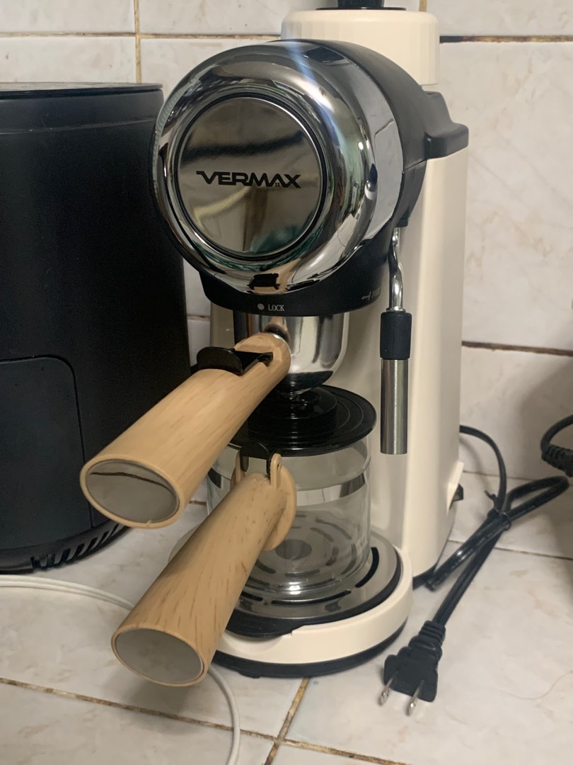 VERMAX Espresso Coffee Machine CFI-2005-CH, TV & Home Appliances ...