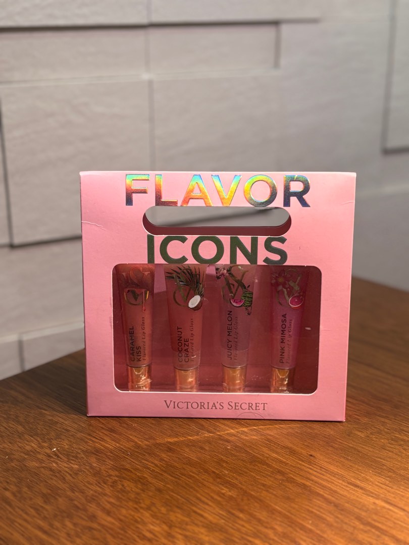 Victoria's Secret Flavor Icons Lip Gloss Set, Beauty & Personal Care ...