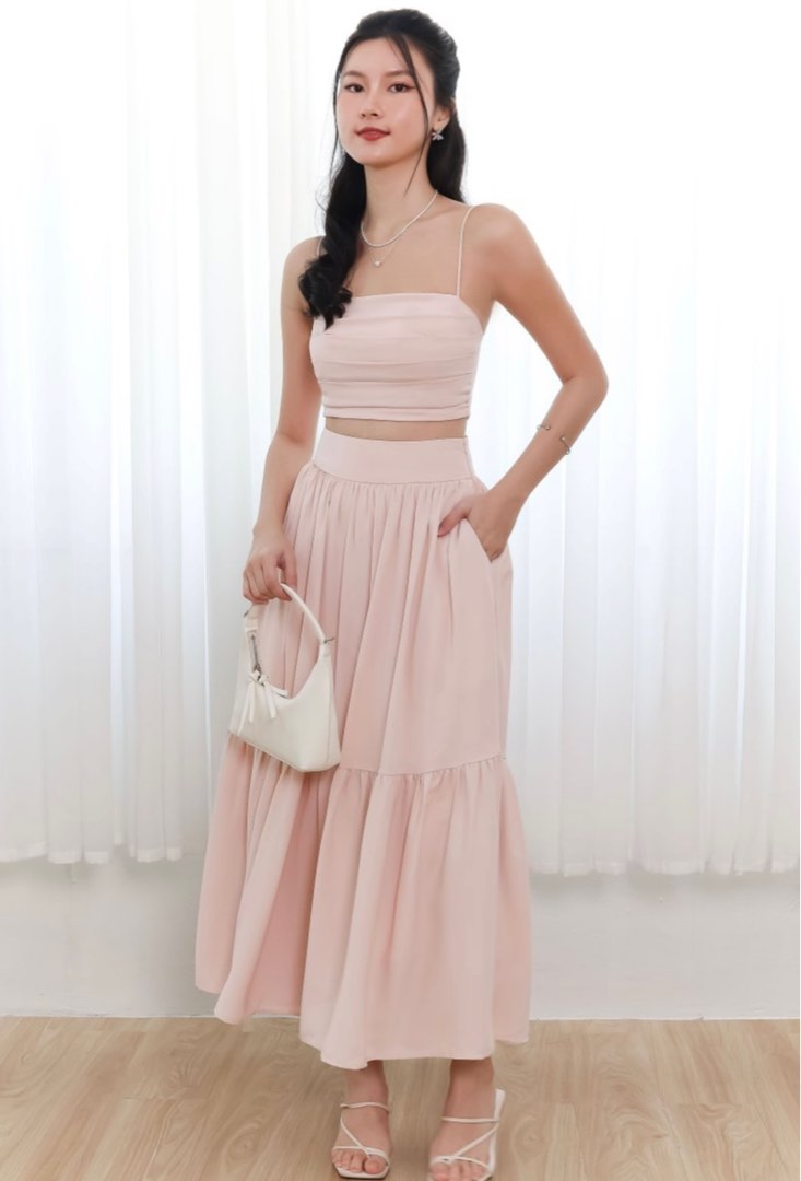 WTS The Style Soiree TSS Tilly petite set - tilly tiered top petite v2 ...