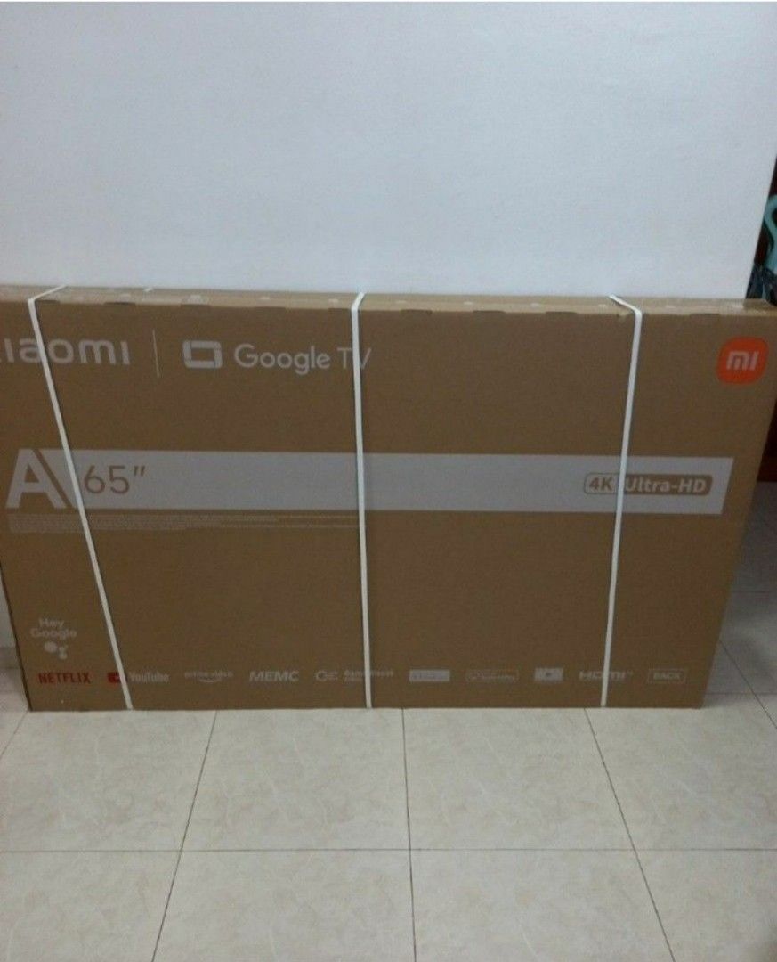 Xiaomi 65inch 4K Ultra HD Smart TV 2026, YouTube Netflix GooglePlay ...